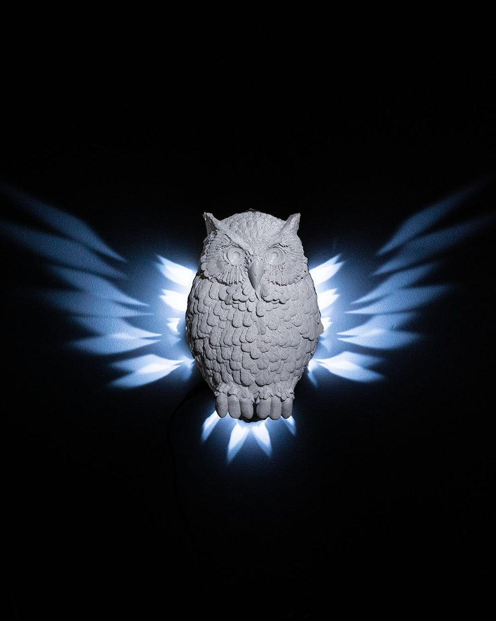 Owl Wall Light – Darkmoon Print